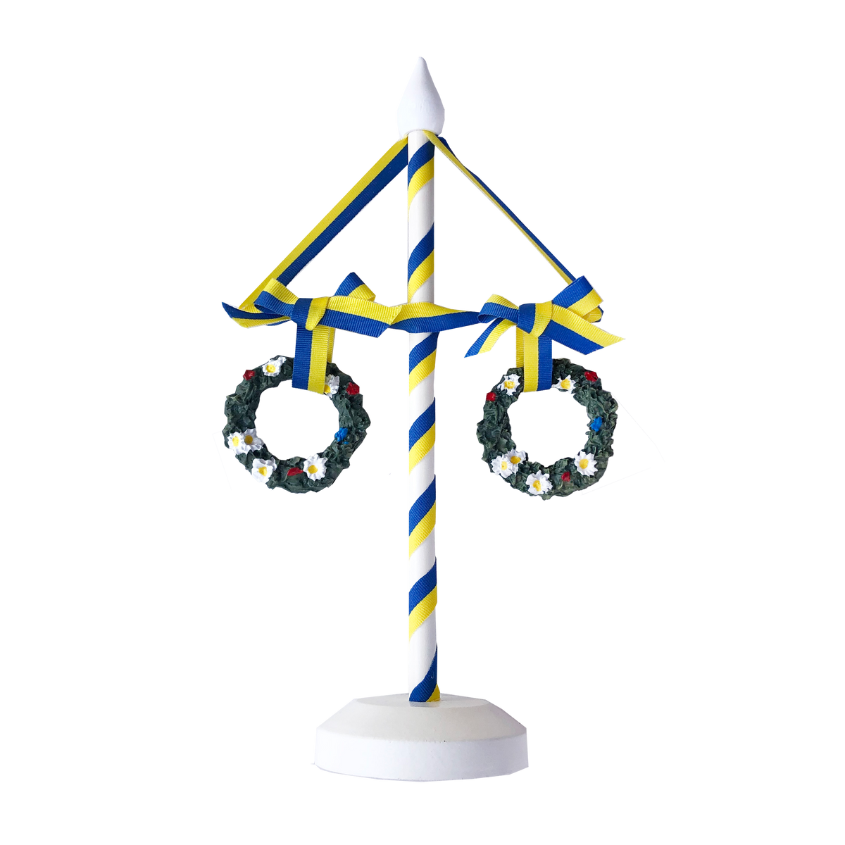 Midsommarstång - Midsummer Table Decoration - White – Fika