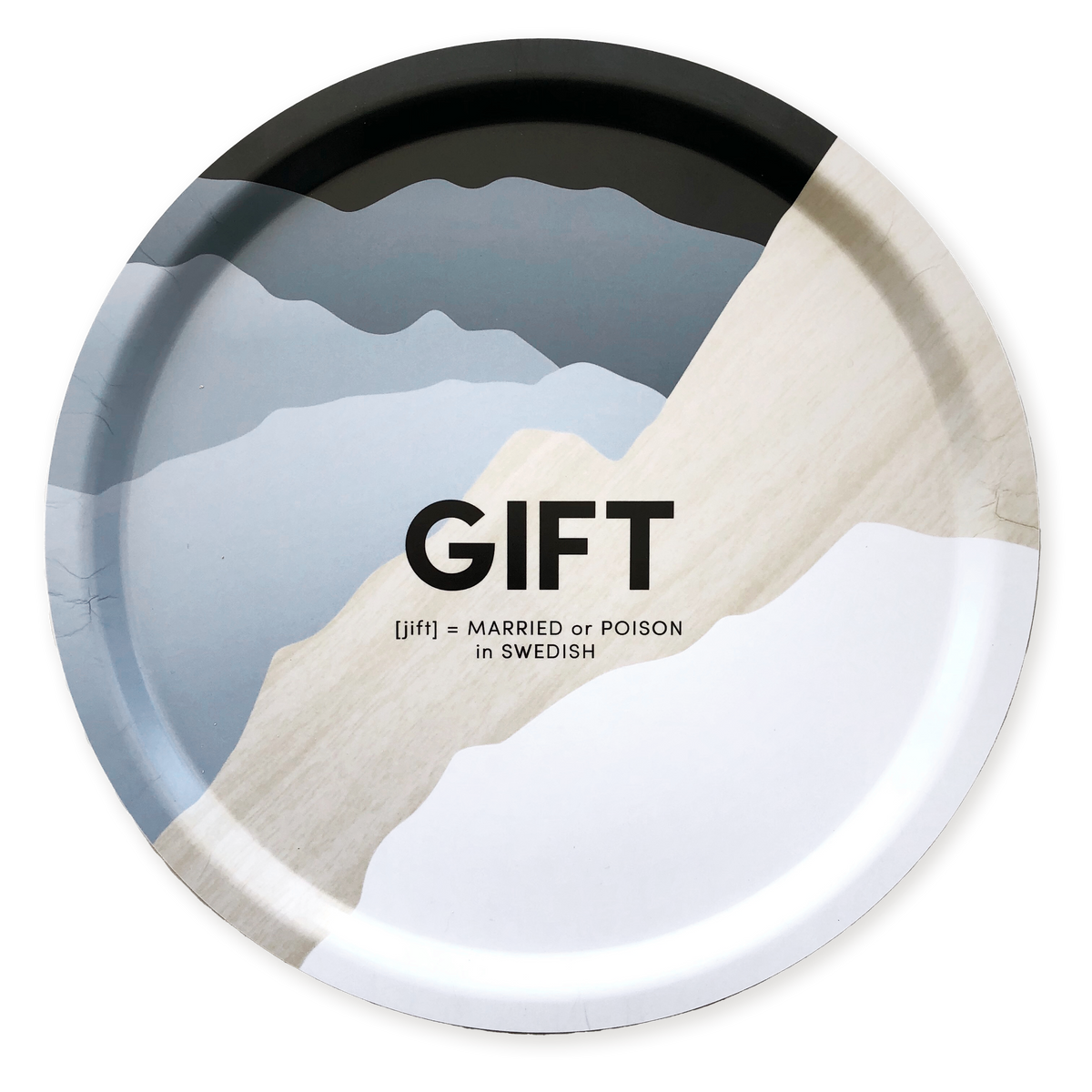 Swedish Words Tray - GIFT 39cm – Fika