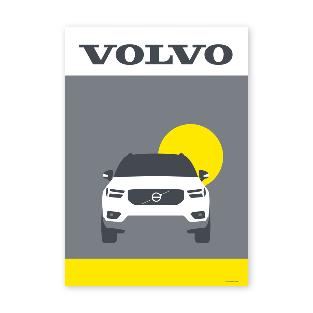 volvo poster – Fika